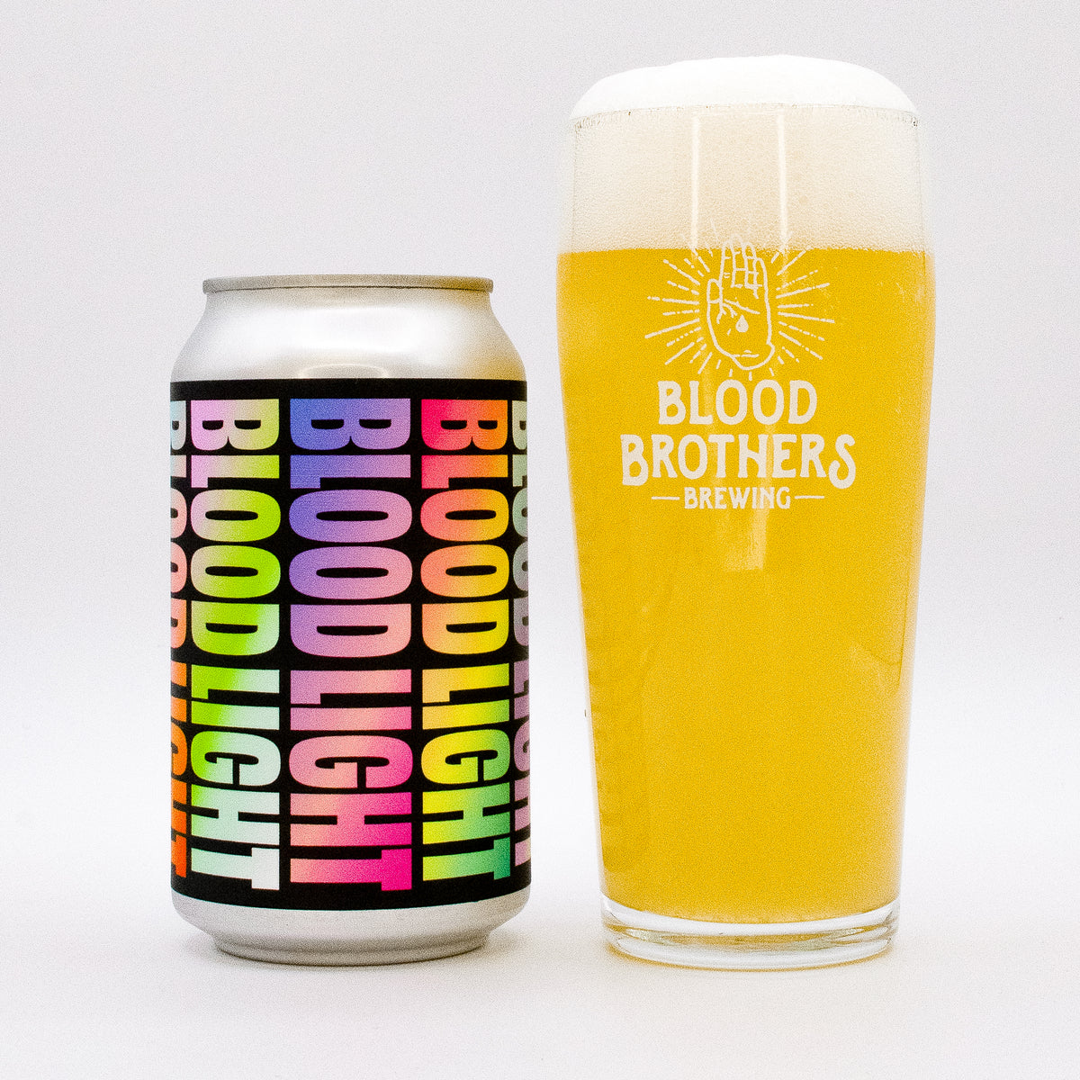 BLOOD LIGHT • 355 ML 4-PACK – Blood Brothers Brewing